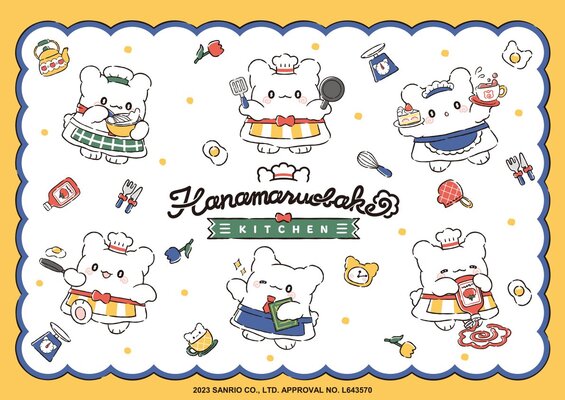 サンリオキャラクター「はなまるおばけ」のテーマカフェ！東京・池袋「HANAMARUOBAKE KITCHEN」 | ニコニコニュース